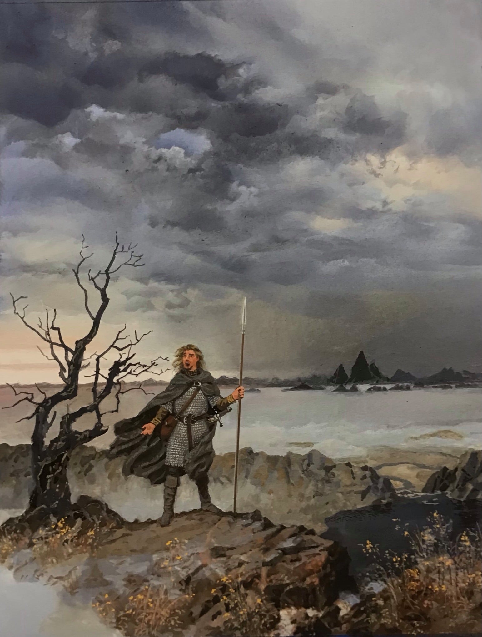 File:Ted Nasmith - Beren, Song of Parting.jpg - Tolkien Gateway