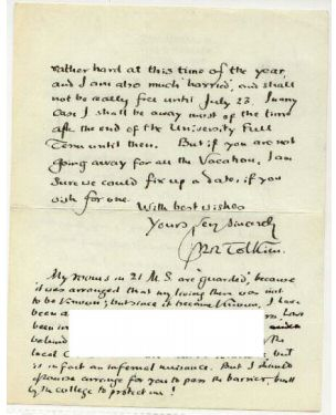 Letter to James A.H. Murray - Tolkien Gateway
