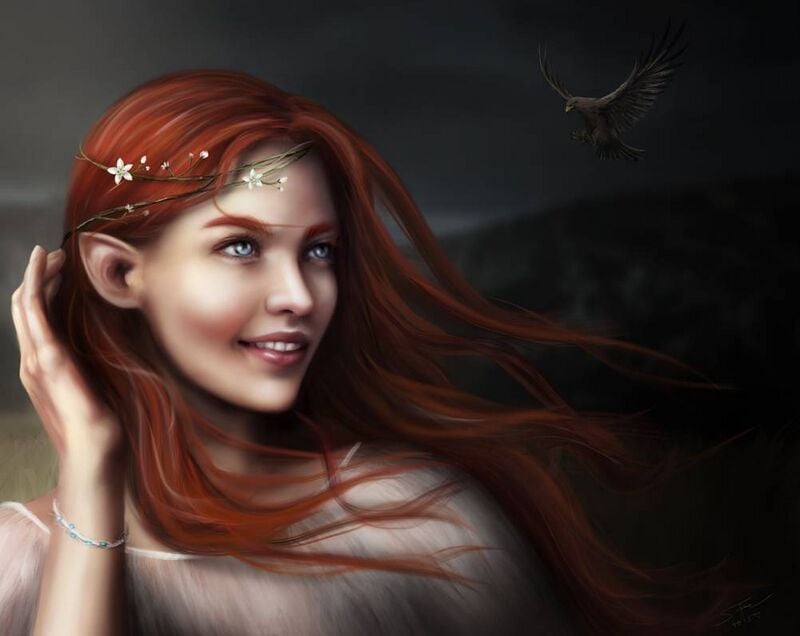 File:KuraiGeijutsu - Young Nerdanel.jpg - Tolkien Gateway