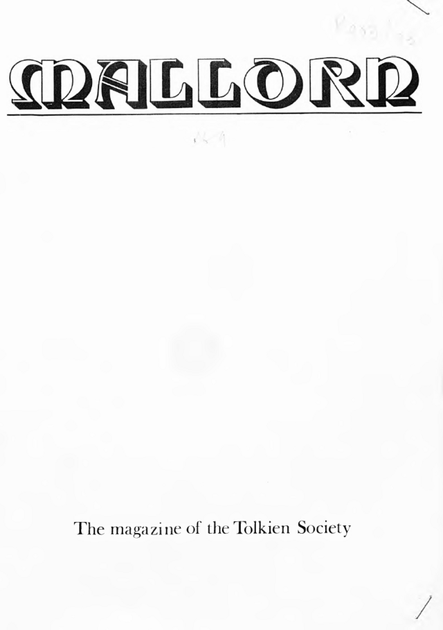 Mallorn 9 - Tolkien Gateway